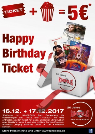 Aktionen und Veranstaltungen in Ihrem Kino – KINOPOLIS Bonn-Bad Godesberg